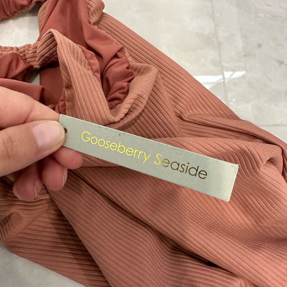 Gooseberry Intimates | Swim | New Gooseberry Intimates Nude One Piece ...